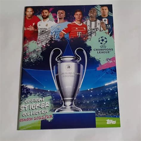10 Paquetes De Figuritas Champions League 2023 Oficial Stock Mebuscar