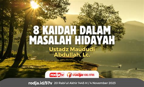 Kaidah Dalam Masalah Hidayah Radio Rodja Am