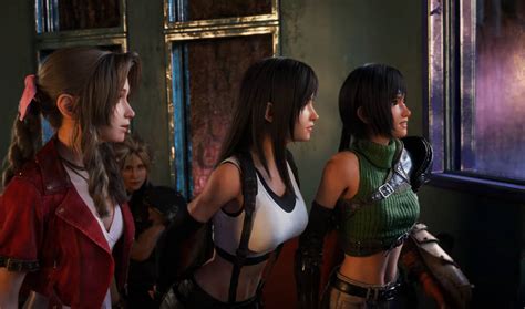 Final Fantasy 7 Rebirth Tifa Aerith And Yuffie By Ezzyartover On