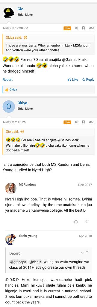M2random Vs Gaines Multihandler Sex And Relationships Kenya Talk