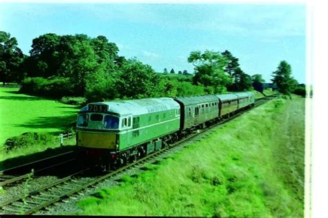 35mm Railway Colour Negative Class 27 D5401 At Loughborough £195