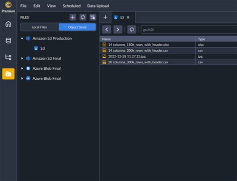 Access And Analyze Object Store Data Files Coginiti