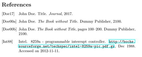 Bibliography In Latex With Bibtexbiblatex Latex
