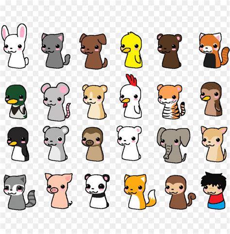 Chibi Kawaii Animal Drawings