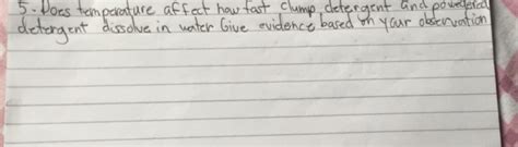 5 Does Temperature Affect How Fast Clump StudyX
