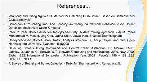 Botnet And Its Detection Techniques Pptx