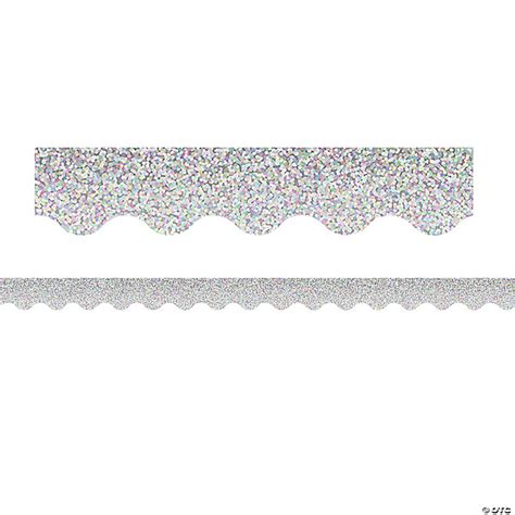 Silver Sparkle Border