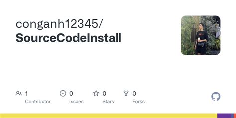 GitHub Conganh SourceCodeInstall