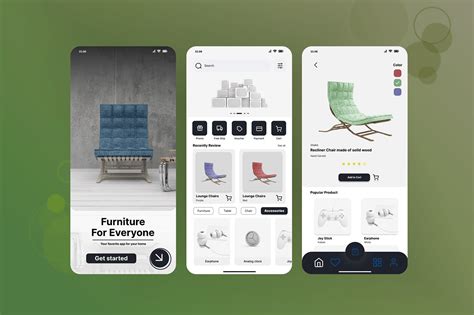 Furniture App Ui Design Behance