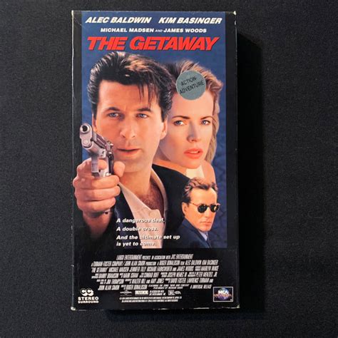 Vhs The Getaway 1994 Alec Baldwin Kim Basinger Michael Madsen The