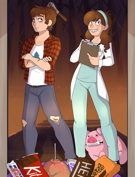 Mabel Pines Dipper Pines Halloween Gravity Falls смешные