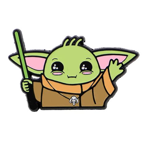 Kawaii Grogu Pin Enamel Pins
