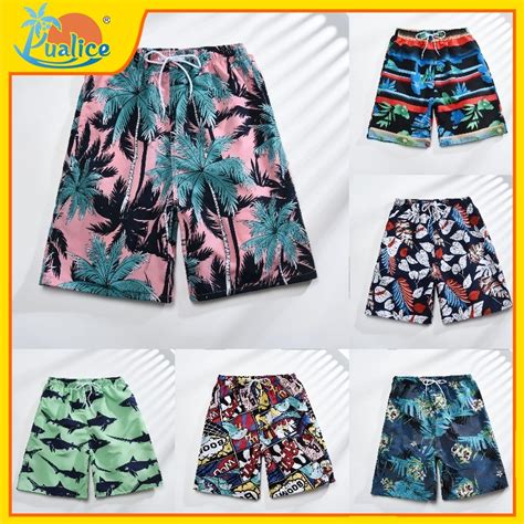 Mens Shorts Summer Shorts Print Plus Size Beach Shorts Fitness Loose