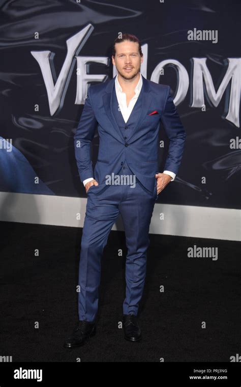 Scott Deckert 10 01 2018 The World Premiere Of Venom Held At Regency Village Theatre In Los