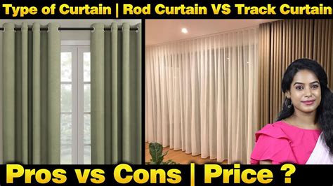 Type Of Curtain Track Curtain Vs Ripple Curtain Price Pros Cons