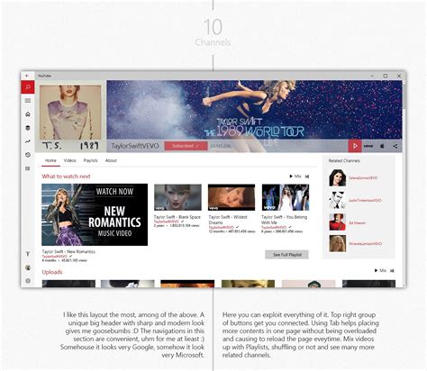 YouTube UWP For Windows Concept On Behance