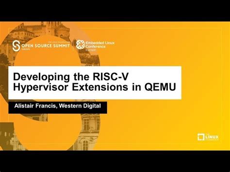 conference talks talk developing the risc v hypervisor extensions in
