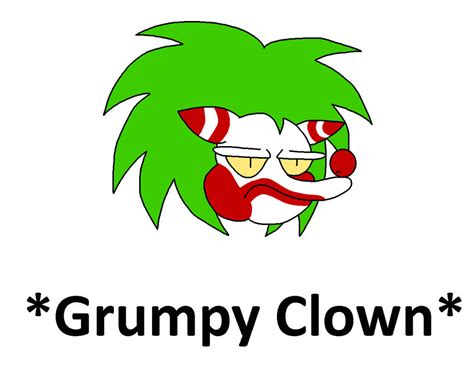 Grumpy Clown By Richsquid1996 On Deviantart