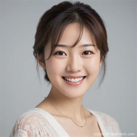 A Beautiful Japanese Woman In Her S Is Standing In A School Uniform Prompts Stable Diffusion