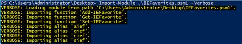 A Powershell Module For Managing Internet Explorer Favorites Learn