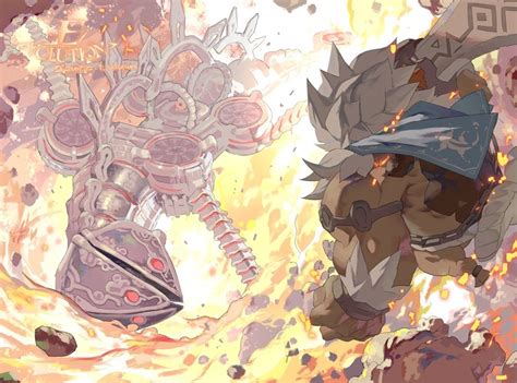 Daruk And Vah Rudania The Legend Of Zelda And More Drawn By E Volution Danbooru