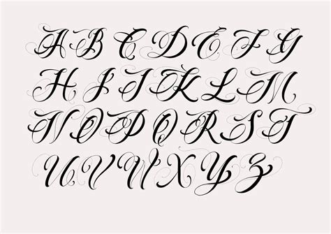 Fancy Handwriting Alphabet Artofit