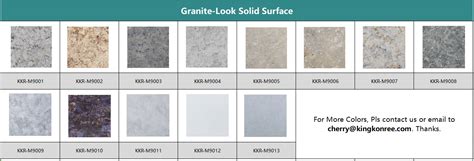Popular Cast Cultured Granite Solid Surface Sheets For Commercial