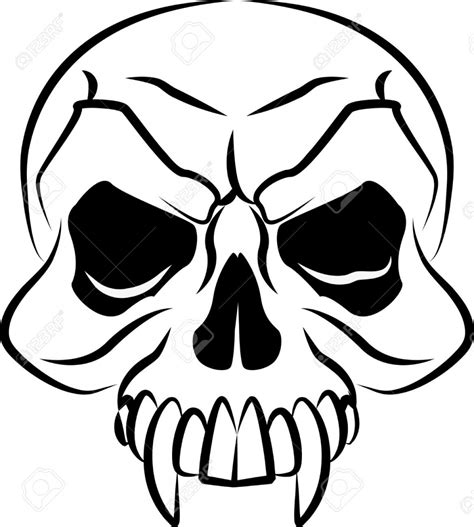 Scary Skeleton Drawing At Getdrawings Free Download