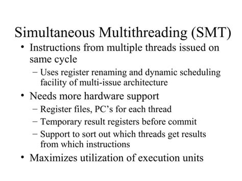 Hardware Multithreading Ppt Computing Technology And Computing