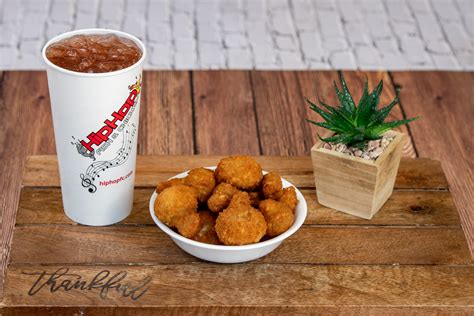 Battered Mushrooms Hiphop Fish And Chicken