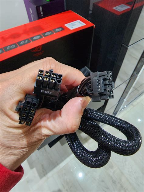 Asus Rog Thor 1600w Titanium Pci E Gen 5 Ready 16 Pin Cable R Asusrog
