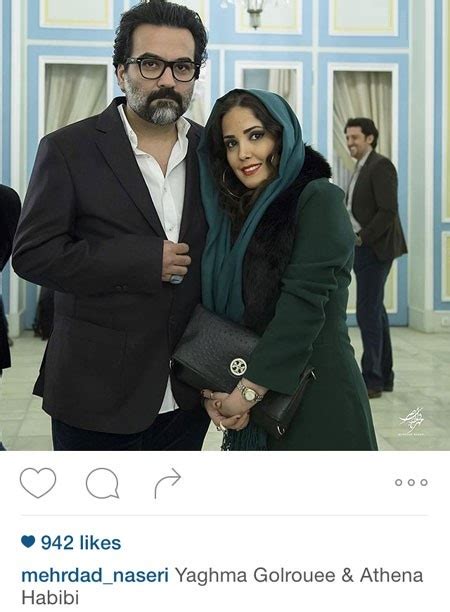 یغما گلرویی و همسرش در کاخ سعد آباد عکس