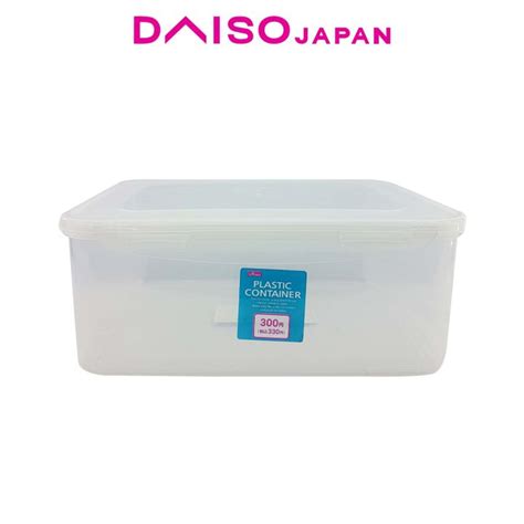 Daiso Sealed Container 5 5l Clear Lazada Ph