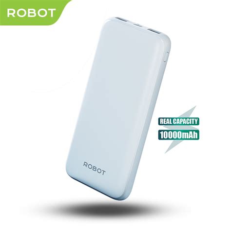 Jual Powerbank Robot 10000mah Rt12q Dual Input 3 Output Garansi Resmi