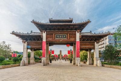 河南洛阳洛邑古城 人民图片网