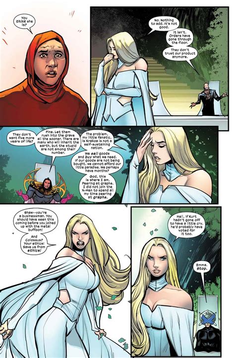Commentary Emma Frost A Note From The White Palace Comic Watch