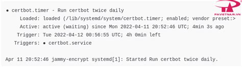 Hướng Dẫn Cài đặt Lets Encrypt Trên Ubuntu 2404 Với Certbot Cho