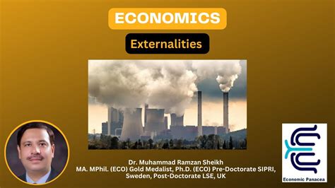 Externalities Lecture By Drmuhammad Ramzan Sheikh In Urdu And Hindi