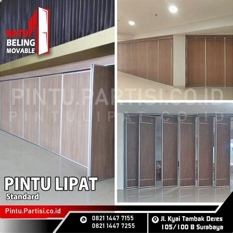 Jual Partisi Pintu Lipat Standart Id