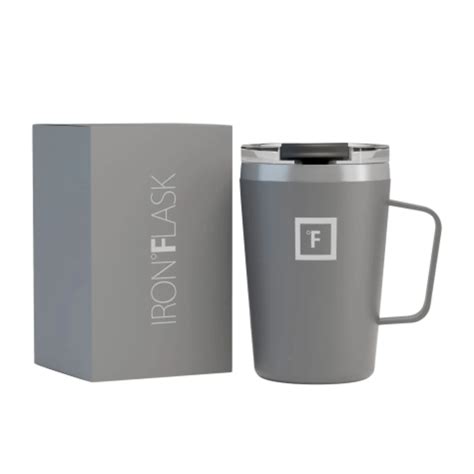 Iron Flask Grip Coffee Mug 350ml Rose Gold Kitchen Warehouse™