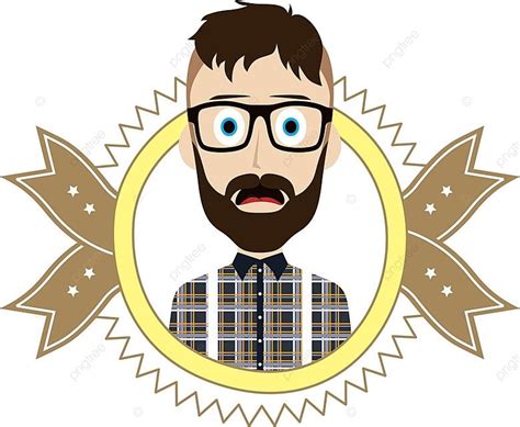 Geek Retro Guy Geek Smart Glasses Vector Geek Smart Glasses Png And