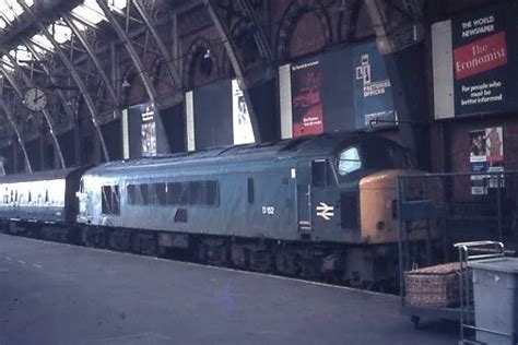 Original Colour Slide Of D152 Br Class 45 Peak Diesel Loco £4 99