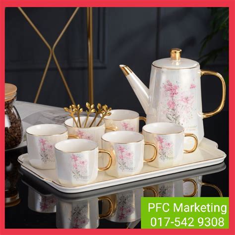 Tea Set Vantage Set Tea Shopee Malaysia