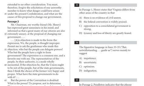 Sat Reading Practice Test 3 Free Printable Worksheet