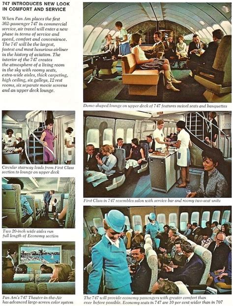 Pan Am 747 Brochure Vintage Airlines Vintage Airline Ads Airline
