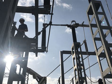 Poste électrique HTB HTA ELO ENERGIE 2 Elo Energie Ingénierie en