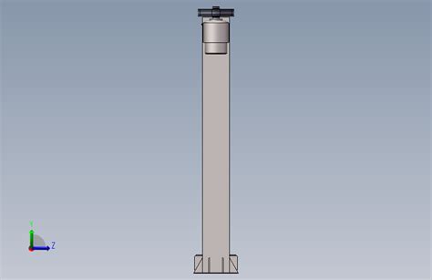 双柱机械式汽车举升机设计solidworks 2012模型图纸下载 懒石网