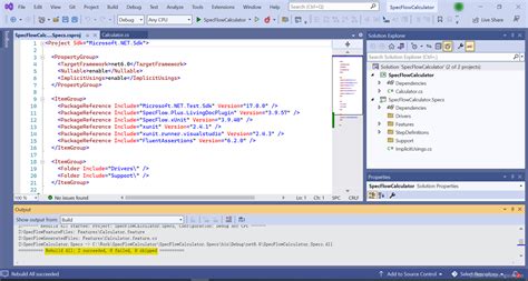 bdd specflow bdd 测试实践 specflow 模板 specflow框架 csdn博客