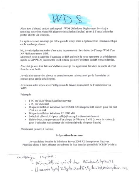 wds installation pdf