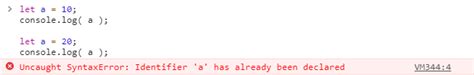ES6 Feature Var Vs Let Vs Const In JavaScript